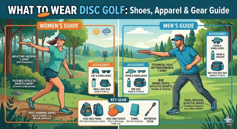 What to Wear for Disc Golf – Shoes, Apparel, and Gear Guide