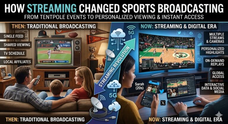 How Streaming Changed Sports Broadcasting